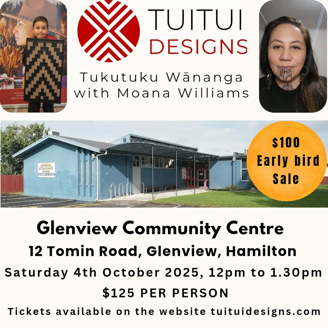 The new modern day concept of tukutuku – Tuitui Designs