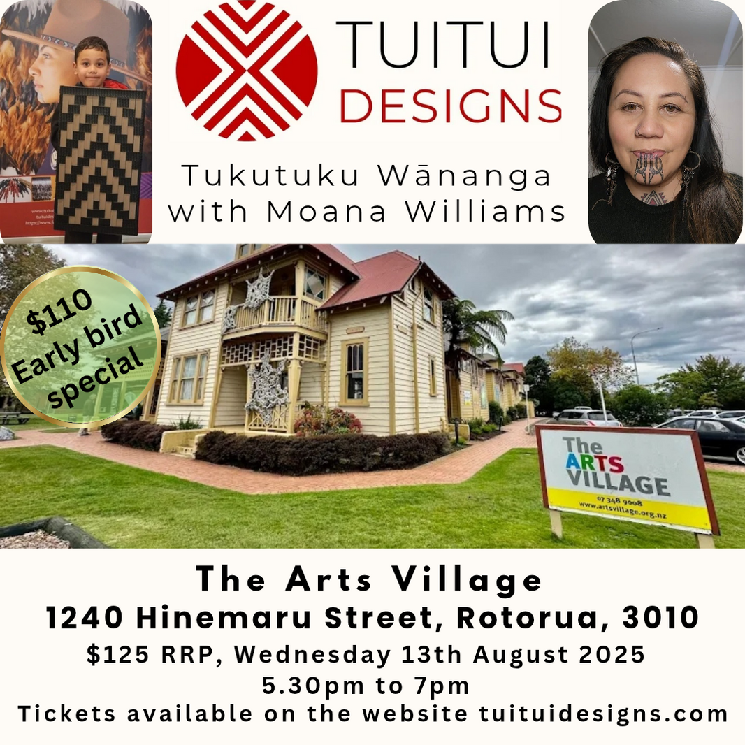 The new modern day concept of tukutuku – Tuitui Designs